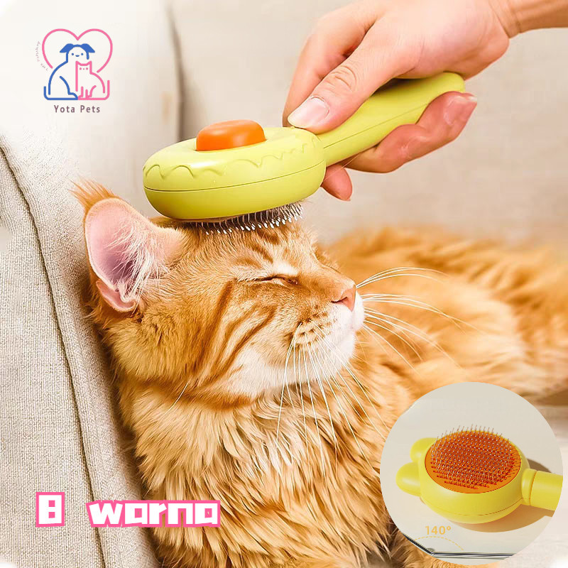 Jual Sisir Grooming Kucing Anjing Pet Comb Brush Sisir Perawatan Bulu ...