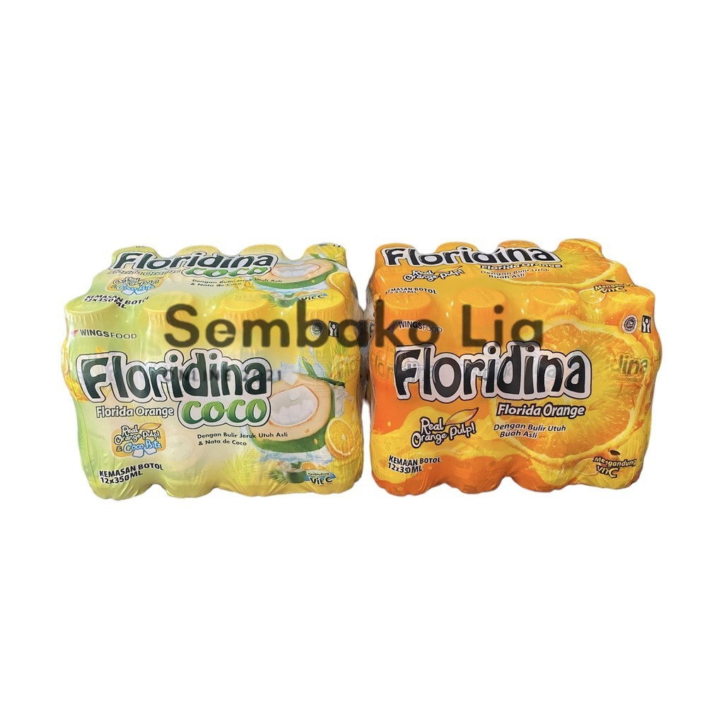 Jual Floridina Orange / Coco 350ml 1 Pack Isi 12pc | Shopee Indonesia