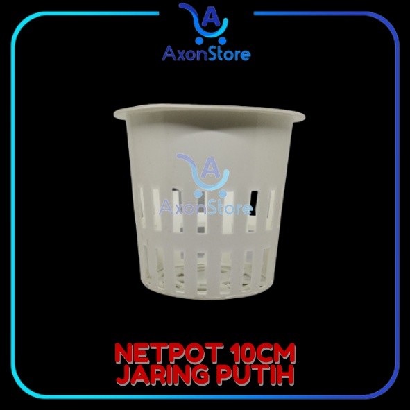 Jual Netpot 10cm Putih Jaring Hidroponik Hydroponic Net Pot Murah 10 cm ...