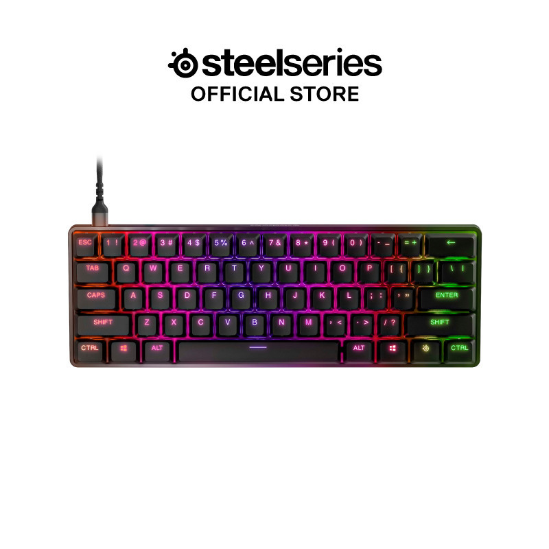 Jual Keyboard STEELSERIES APEX 9 Mini Gaming Keyboard Mini 60% Optical ...