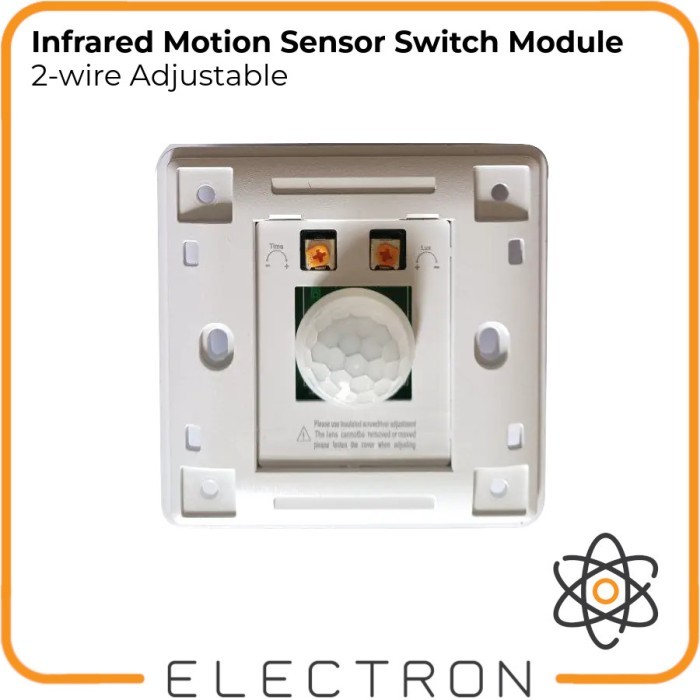 Jual Saklar Otomatis Gerak Lampu PIR Motion Sensor Infrared IR Switch ...
