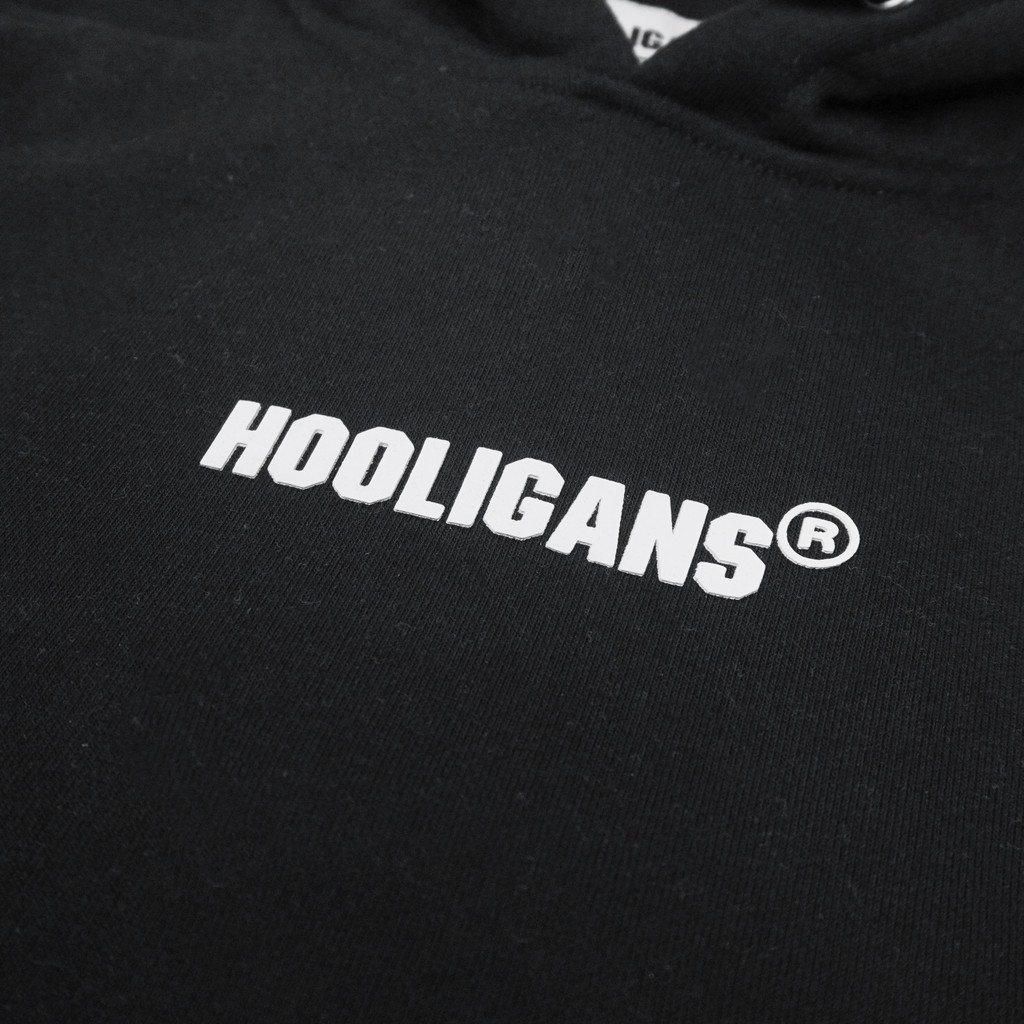 Jual HOOLIGANS Hoodie Bold Scott Black | Shopee Indonesia