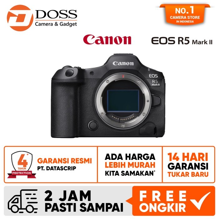 Jual Canon EOS R5II Body Only Canon R5 Mark 2 EOS R5 II Mirrorless ...