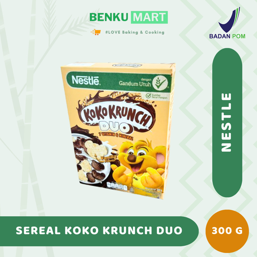 Jual Nestle KOKO KRUNCH DUO Cereal Box 300g | Sereal Sarapan | Shopee ...