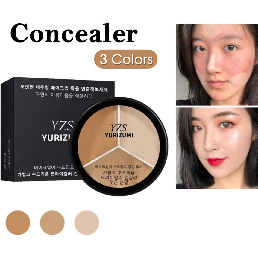 Jual Yurizumi YZS Concealer Korea 3 in 1 Contour Corrector Waterproof ...