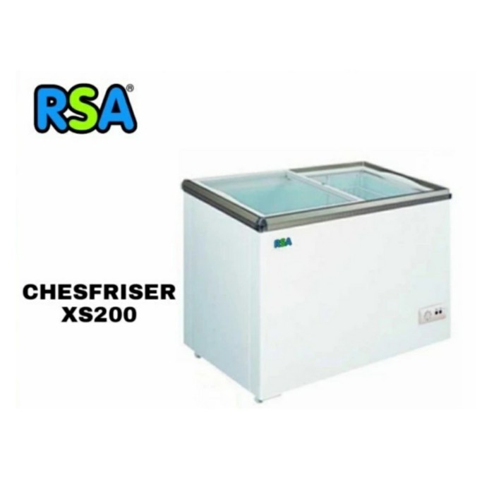 Jual RSA XS 200 CHEST FREEZER BOX SLIDING LEMARI PEMBEKU BY GEA ...
