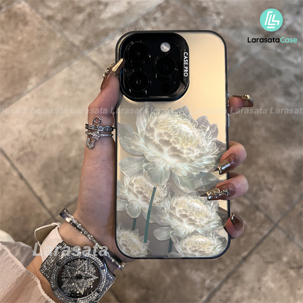 Jual Casing hp aesthetic cewek Motif Bunga Segar Modis Anti-jatuh ...
