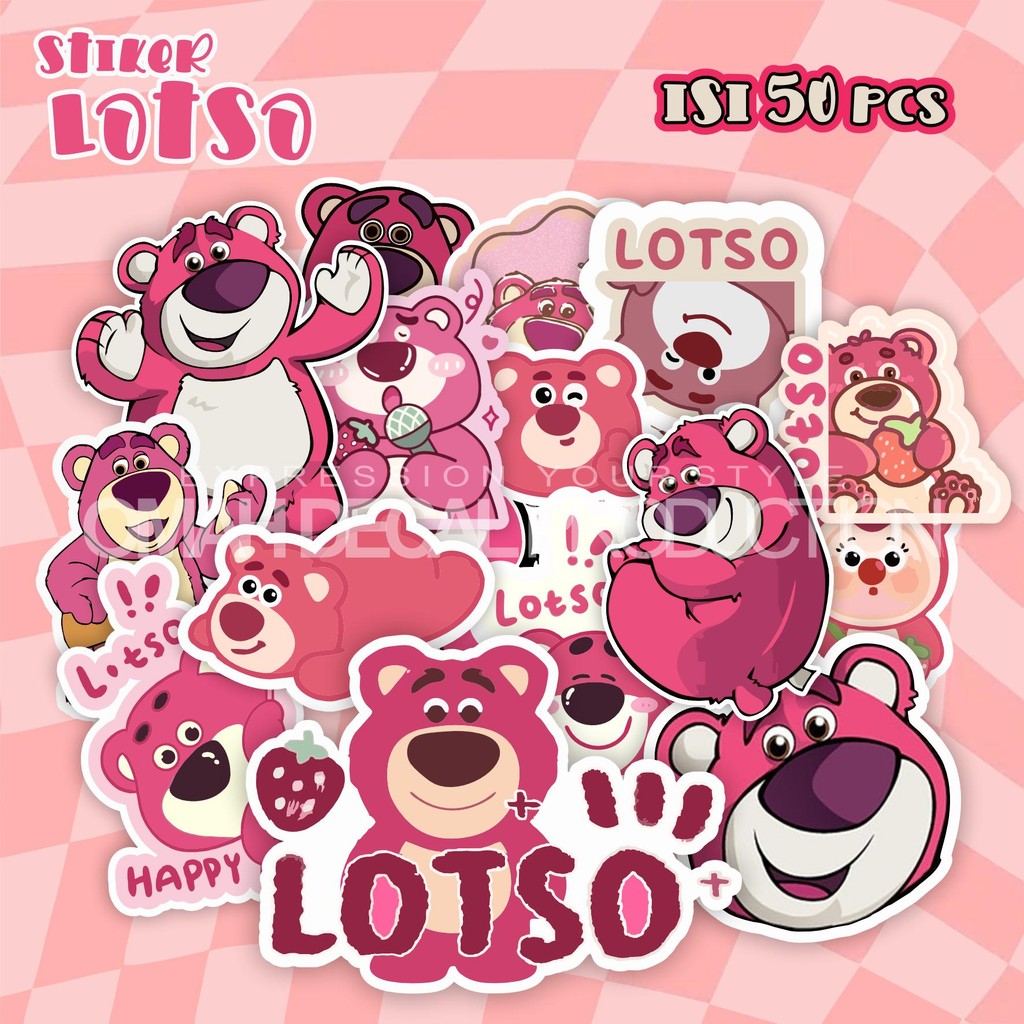 Jual STICKER LOTSO TOY STORY STICKER PACK LOTSO STIKER AESTHETIC LOTSO ...