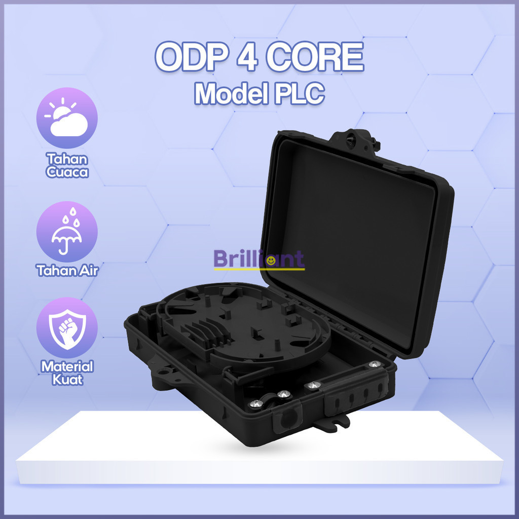 Jual ODP 4 Core Kosongan Model PLC Optical Distribution Point Warna ...