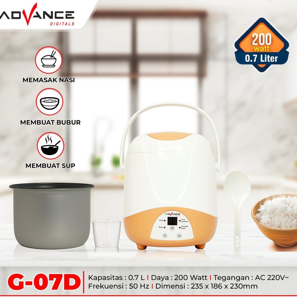 Jual G-06 Rice Cooker 0.6 L dan G-07 Rice Cooker 0.7L Elektrik Penanak ...