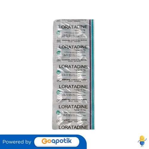 Jual Loratadine Novapharin 10 Mg Strip 10 Tablet | Shopee Indonesia