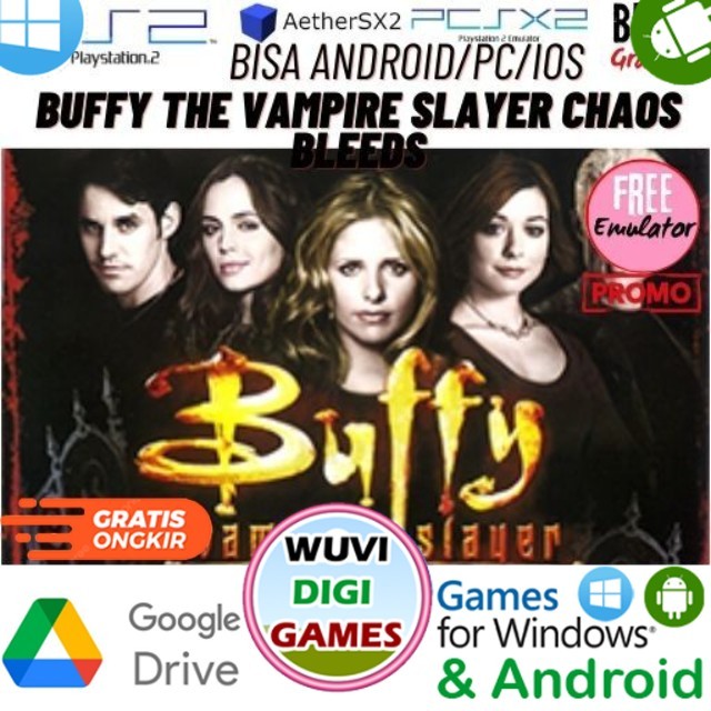 Jual Jual PS 2 Buffy The Vampire Slayer Chaos Bleeds | Bisa di PC ...