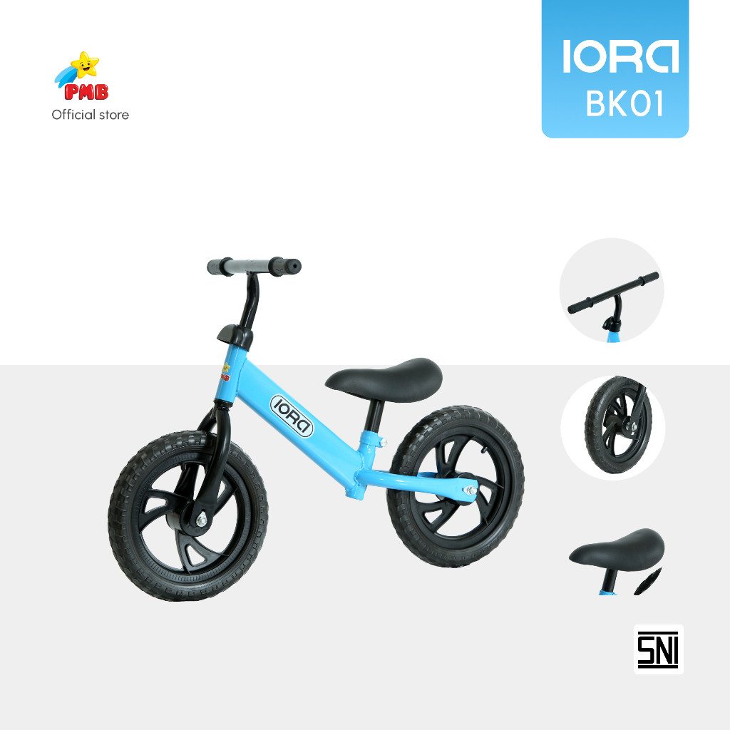 Jual Sepeda Anak Keseimbangan Mainan Anak Pushbike IORA BK01 – PMB Toys ...