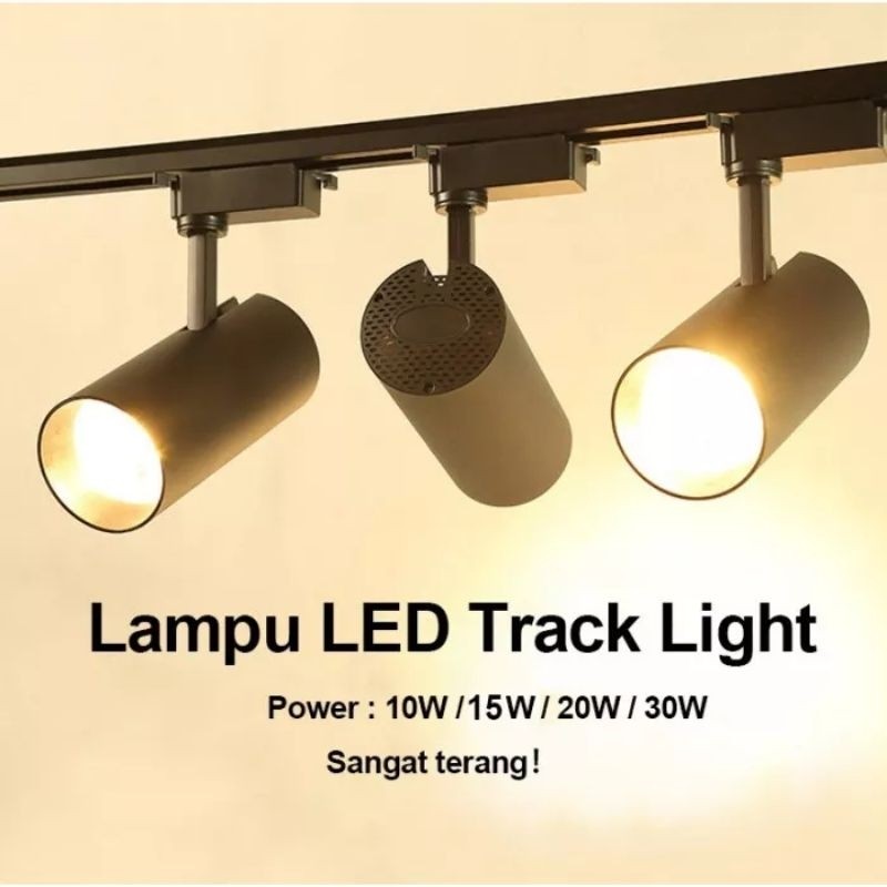 Jual Lampu Spotlight LED Rail Track Lamp Lampu Sorot Rel Track Light | Shopee Indonesia