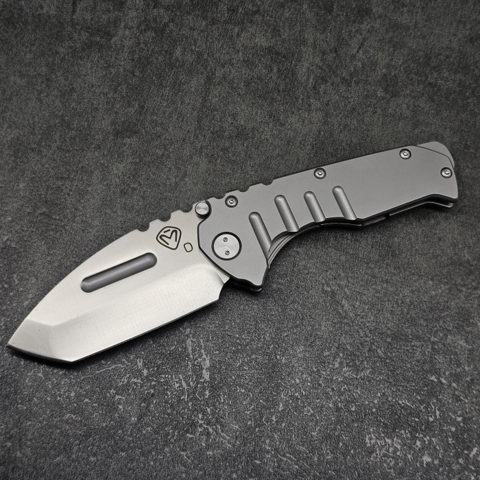 Jual Pisau Lipat Medford Praetorian Steel Handle D2 Blade Silver
