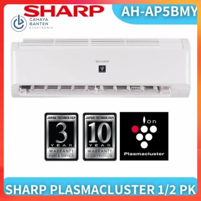 Jual AC SHARP 5BMY - 1/2PK PLASMACLUSTER | Shopee Indonesia