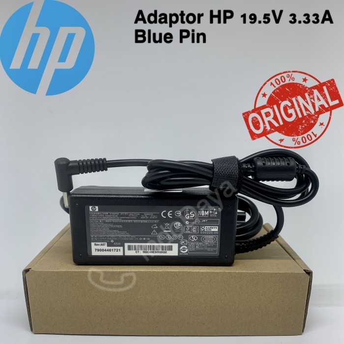 Jual Adaptor Cas Charger Laptop Original HP 14 Envy Pavilion 19V 3.33A ...