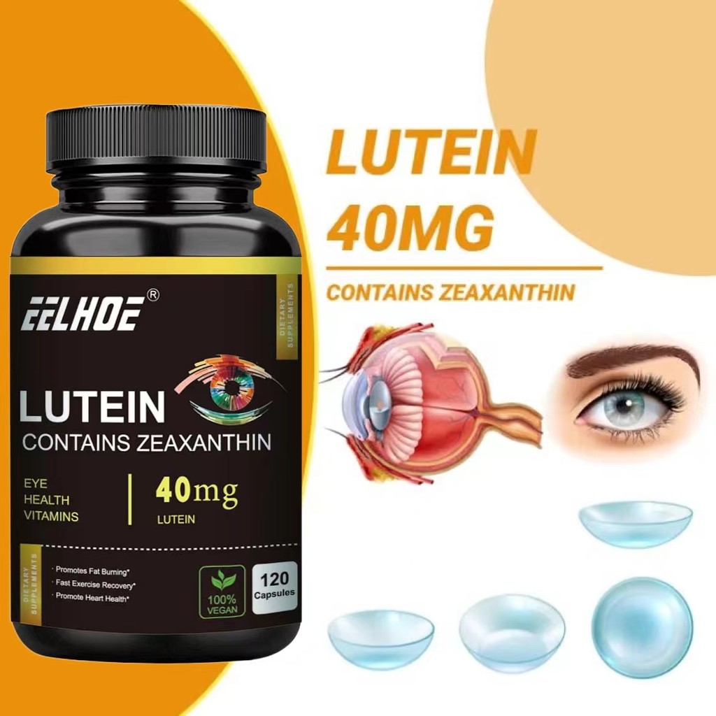 Jual EELHOE Lutein Capsules 40 mg with Zeaxanthin supports eye health ...