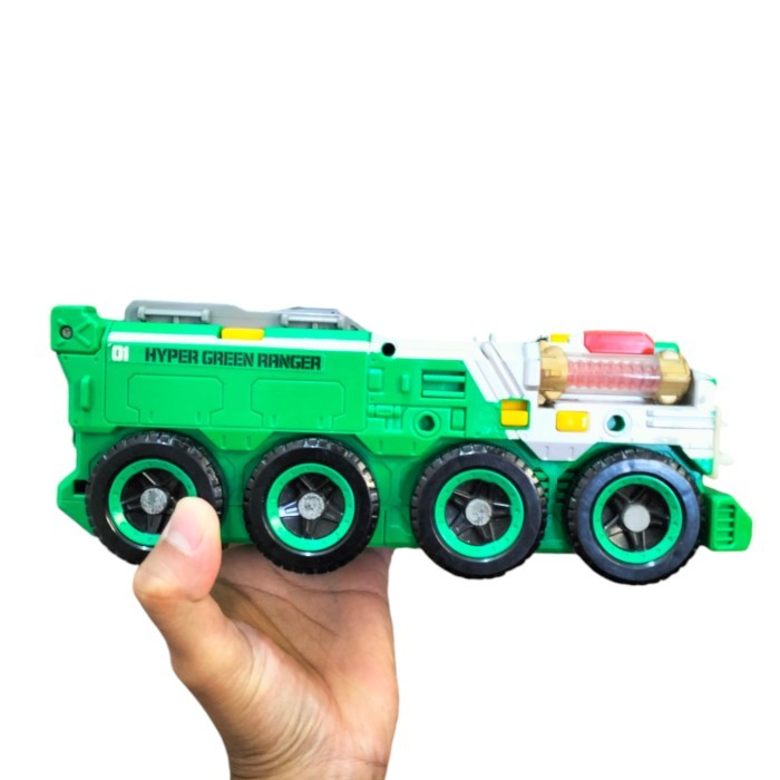 Jual Takara Tomy Hyper Rescue Car Green Ranger - Loose | Shopee Indonesia