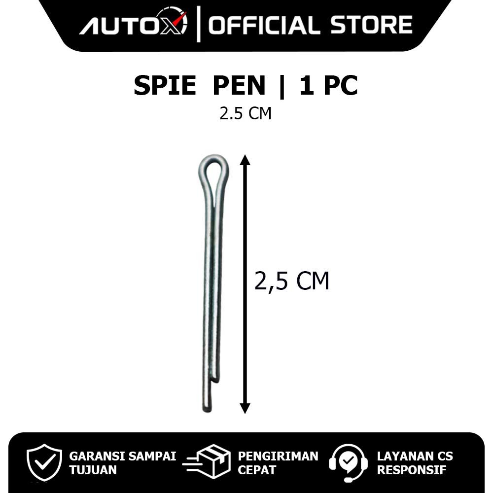 Jual Spie Pen Penahan Mur Baut Tuas Rem As Roda Motor Spi Spit Split ...