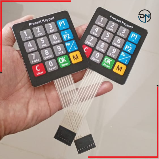 Jual Keypad pom mini Tombol CPU pertamini custom Sticker berkualitas ...