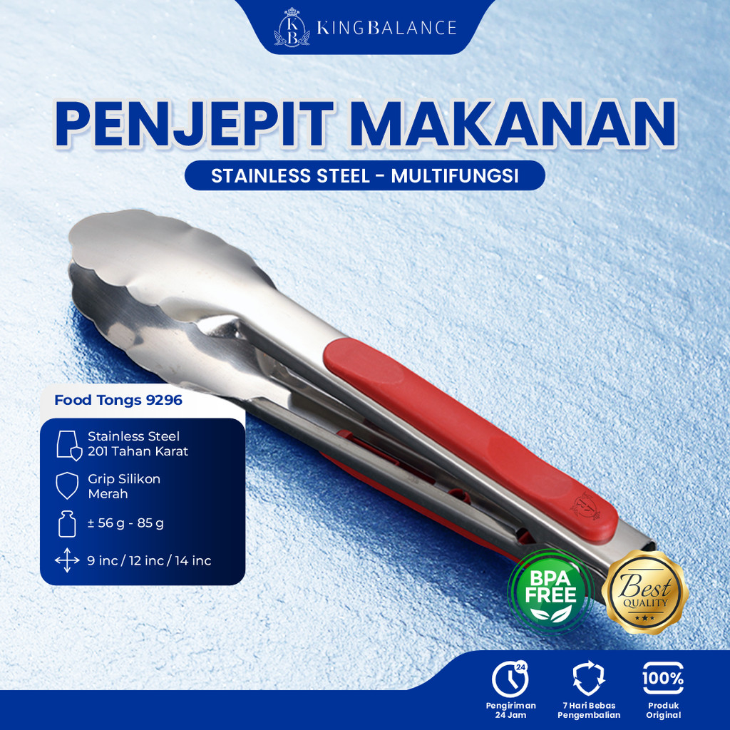 Jual King Balance Capitan Makanan Stanlis / Jepitan Makanan Stainless ...