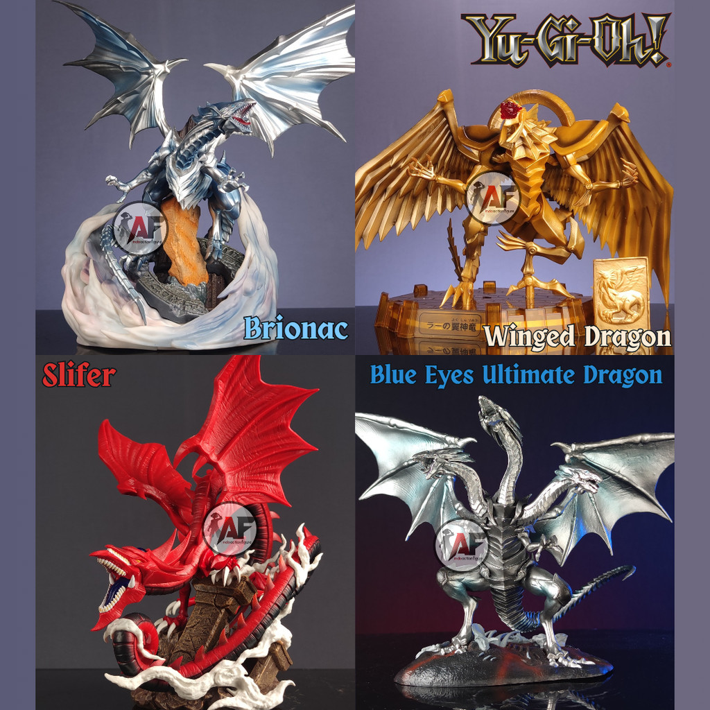 Jual Statue Action Figure Yugi-Oh Blue Eyes Ultimate Dragon, Winged ...