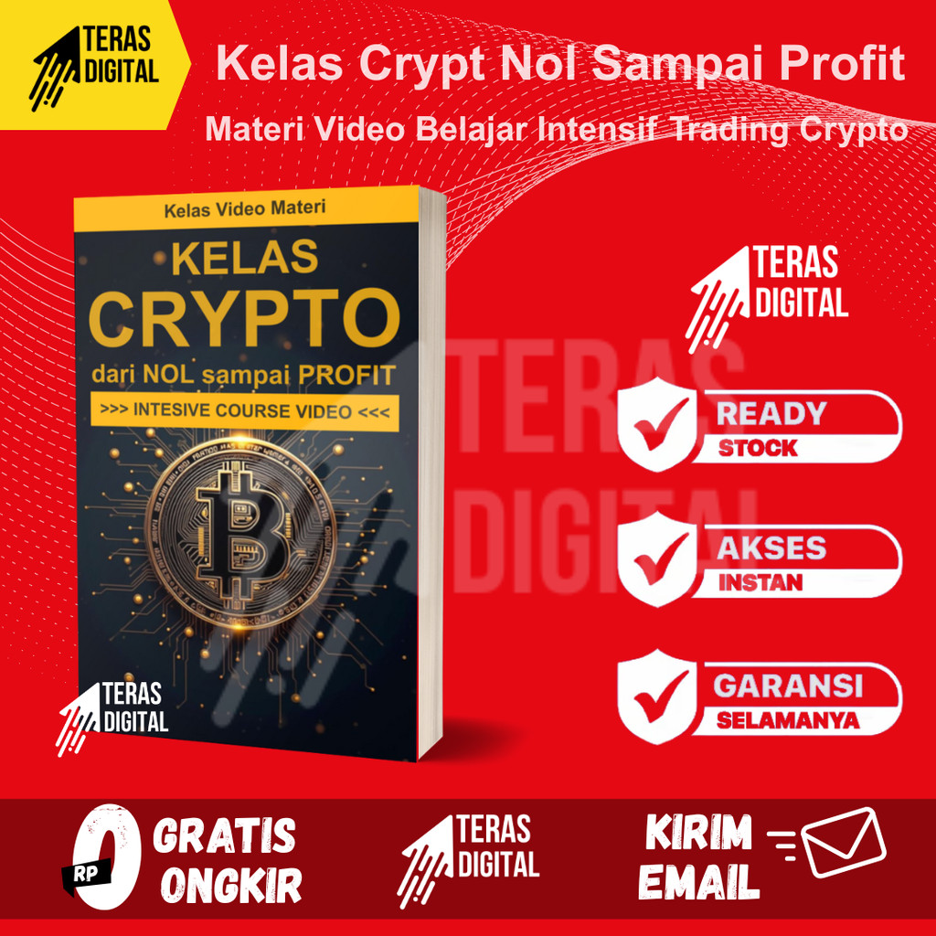 Jual Kelas CRYPTO dari NOL sampai PROFIT - Materi Video Belajar Intensif Trading Crypto ...