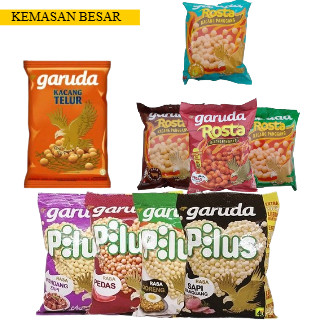 Jual GARUDA FOOD ROSTA/KACANG TELUR/PILUS KEMASAN BESAR | Shopee Indonesia