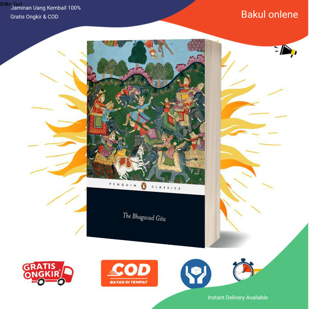 Jual The Bhagavad Gita (Penguin Classics) by Simon Brodbeck (English ...