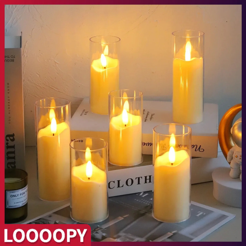 Jual LOOOOPY Lilin Led Lampu Meja Lampu Candlelight Lilin Palsu ...