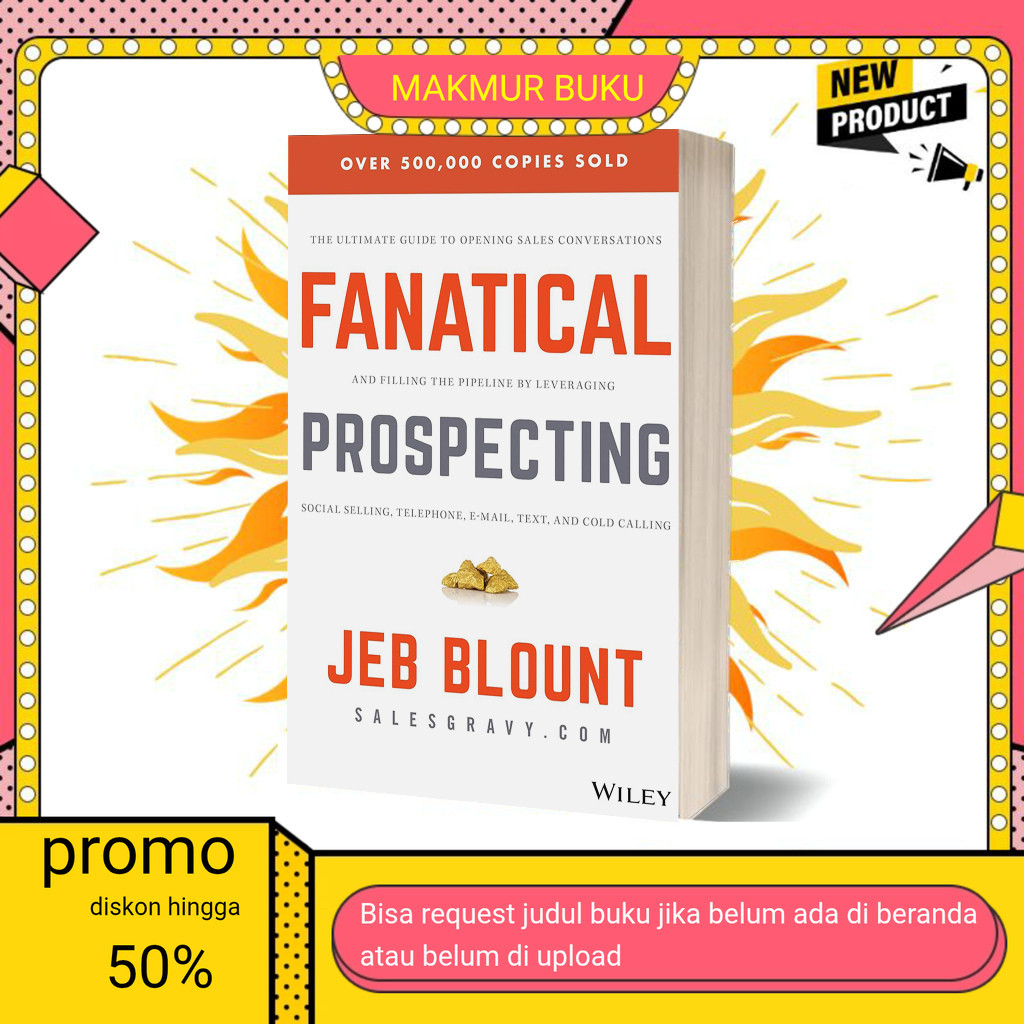 Jual Buku eng Fanatical Prospecting by Jeb Blount (English) | Shopee ...