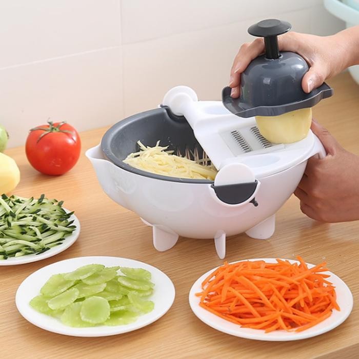 Jual Alat Potong Kentang Sayur Multifungsi Pengiris Parutan Mangkok ...