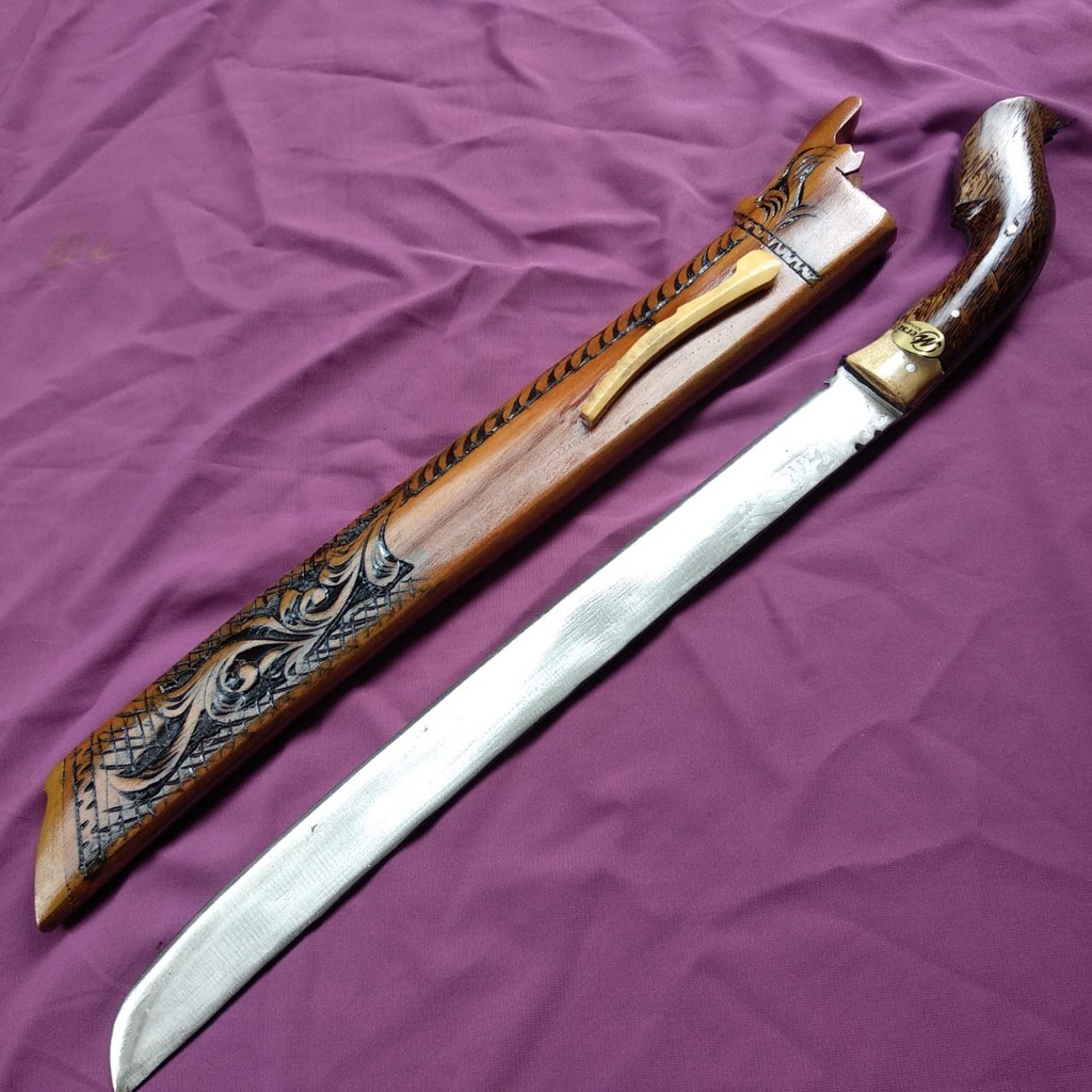 Jual PROMO 2025 GOLOK ASLI CIBATU/golok pamoroan/golok pemotong kayu ...