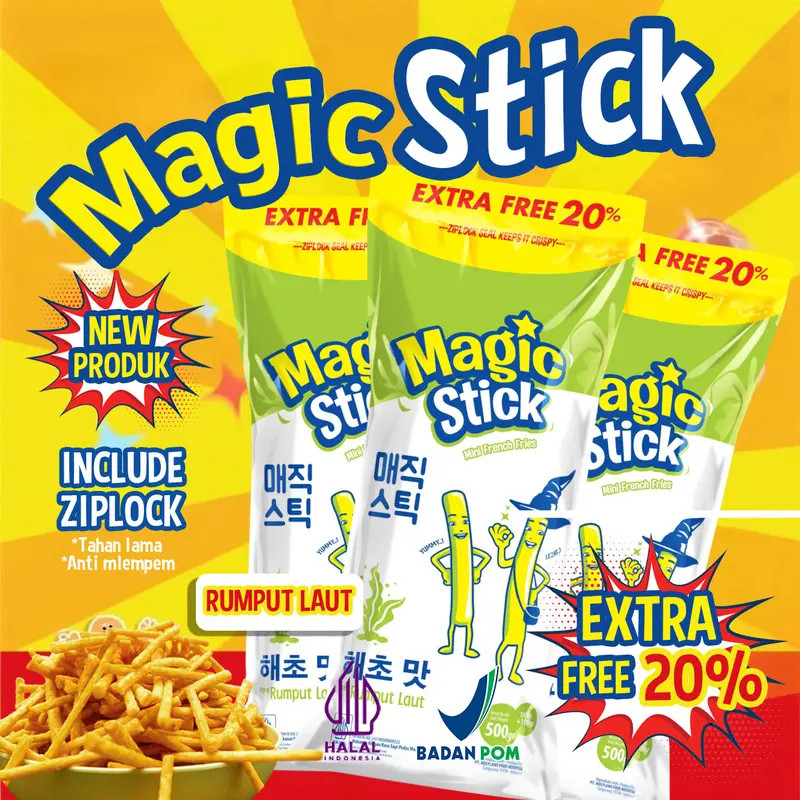 Jual NEW!! KIKOYA MAGIC STICK 500+100g EXTRAFREE 20% Total 600gram ...