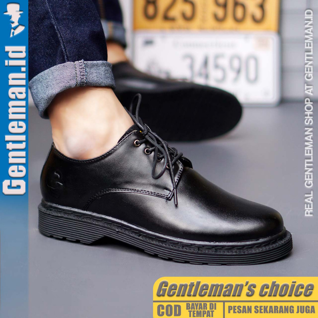 Jual FLASH SALE !!!!!!! GENTLEMAN Jackson Sepatu Formal Hitam Pria ...