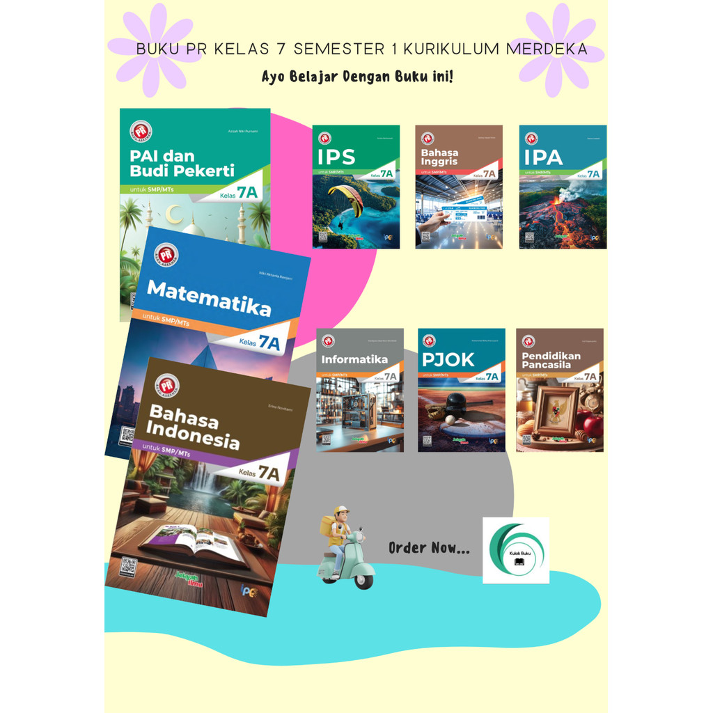 Jual Buku Pr/Lks Kurmer SMP Kelas 7 Semester 1 Kurikulum Merdeka Intan Pariwara TAHUN 2025 ...