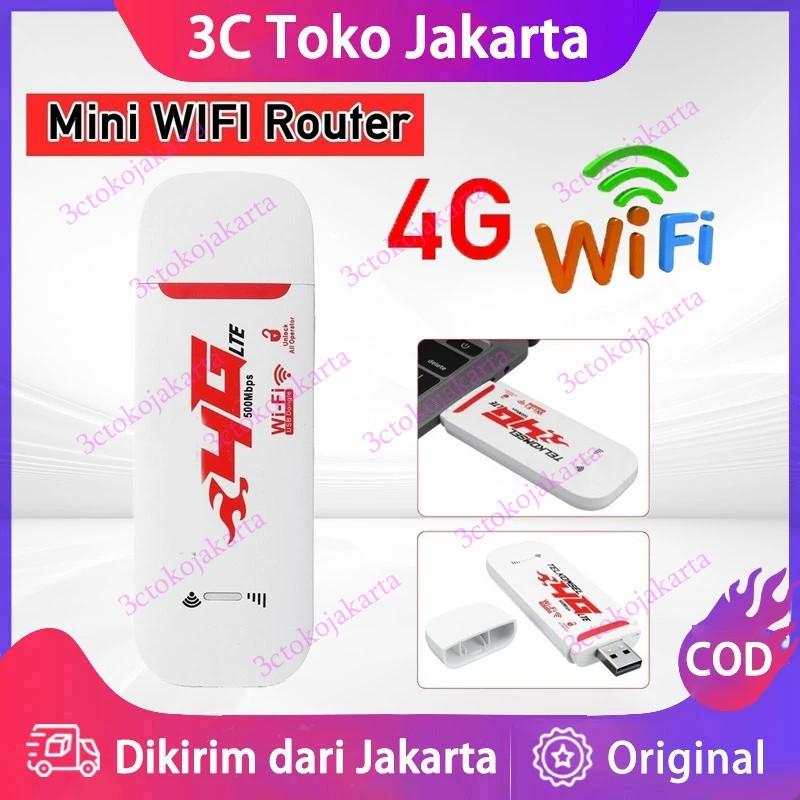 Jual Modem WIFI USB 4g All Operator LTE Modem USB 500Mbps Modem Mifi ...