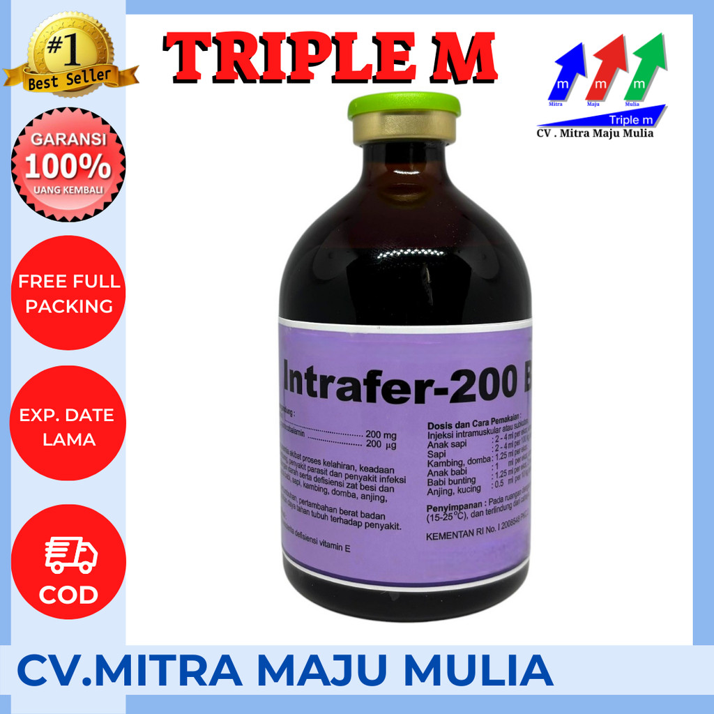 Jual Intrafer B12 100 ml TMC - Mengatasi Anemia dan Memacu Pertumbuhan ...