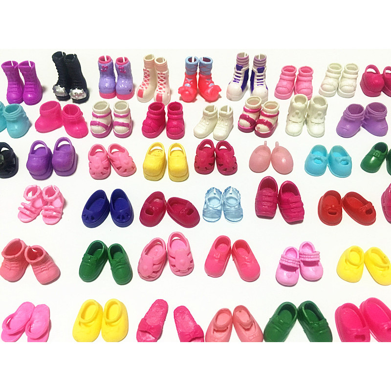Jual Many Styles Random 10 Pairs/lot Cute Kelly Doll Shoes Casual Shoes ...