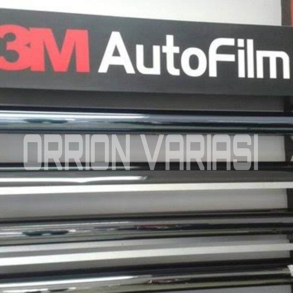 Jual stiker kaca film 3M riben hitam privasi kaca film 3M tolak panas rumah stiker kaca film 3M ...