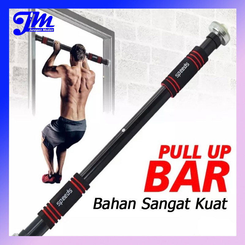 Jual Pull Up Bar Pintu Door Gym Bar Solid Grip Dinding Door Chinning ...