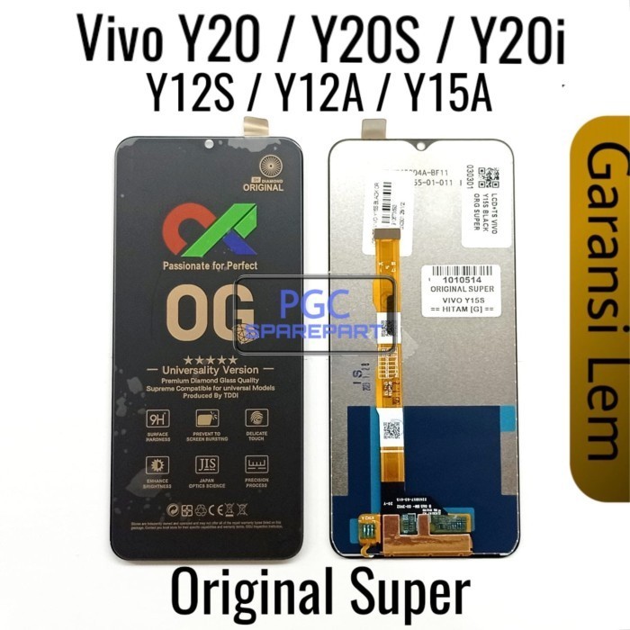 Jual ORI Super OG LCD Vivo Y01 Y11s Y12A Y12s Y15A Y15s Y20 Y20A Y20i Y20S | Shopee Indonesia