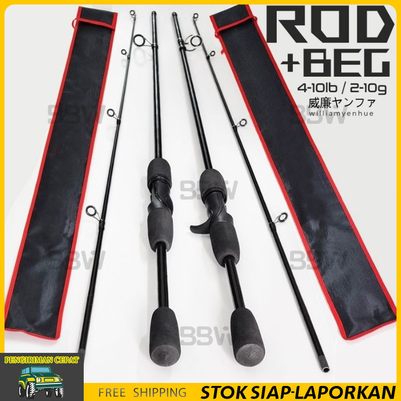 Jual DAIWA Fishing Rod Reel Pancing Casting Reel Joran Pancing 1.6m/1.8m/2.1m Joran Spining ...