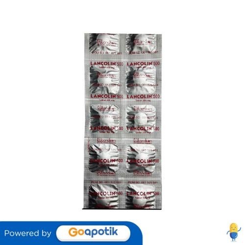 Jual Lancolin 500 Mg Strip 10 Tablet | Shopee Indonesia