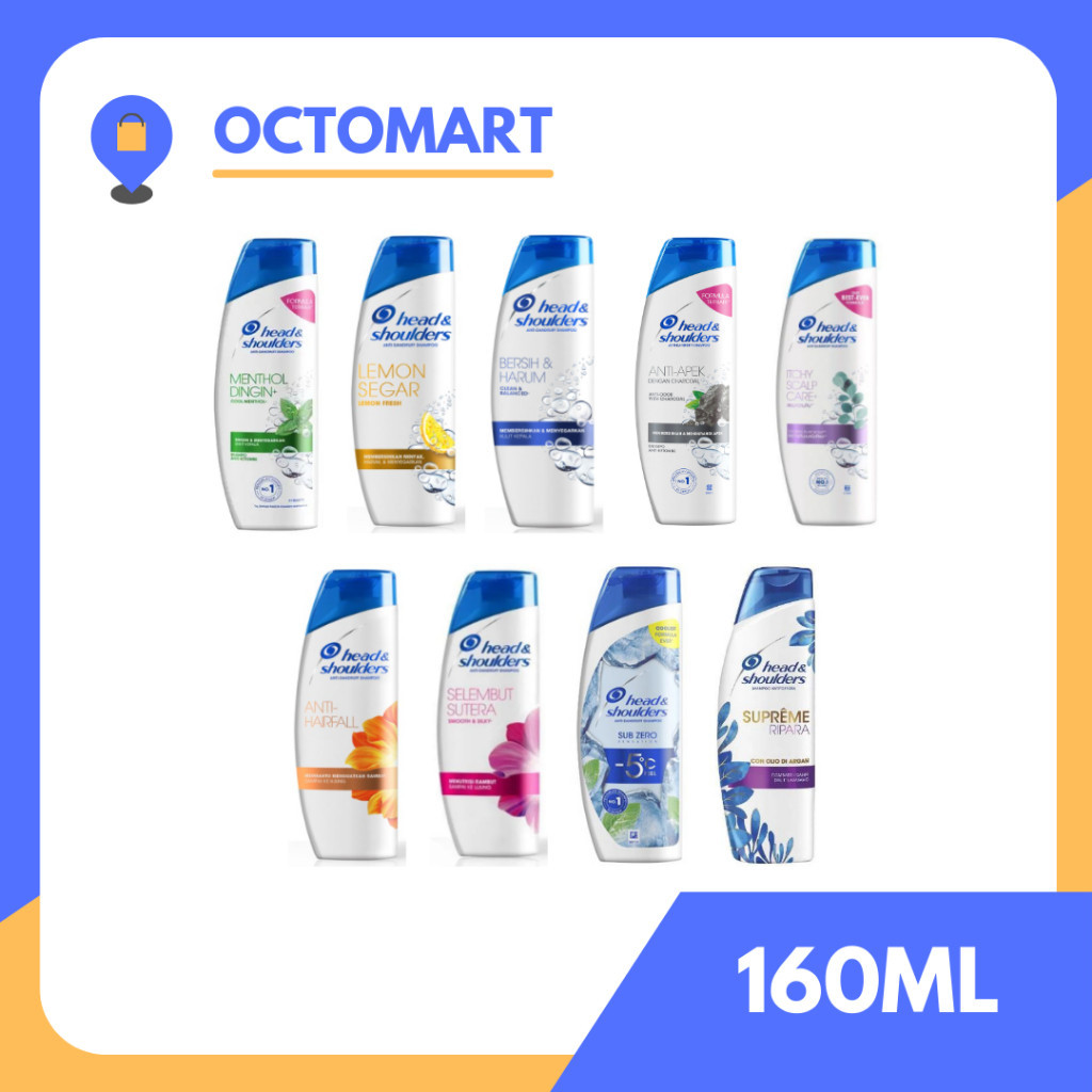 Jual HEAD AND SHOULDERS 160ML / Head & Shoulders / HS Shampoo / Shampo ...