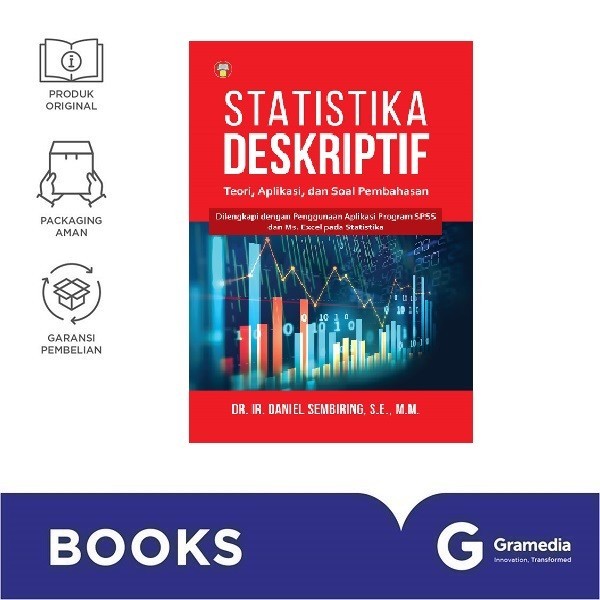 Jual Statistik Deskriptif : Teori,Aplikasi Dan Soal Pembahasan | Shopee Indonesia