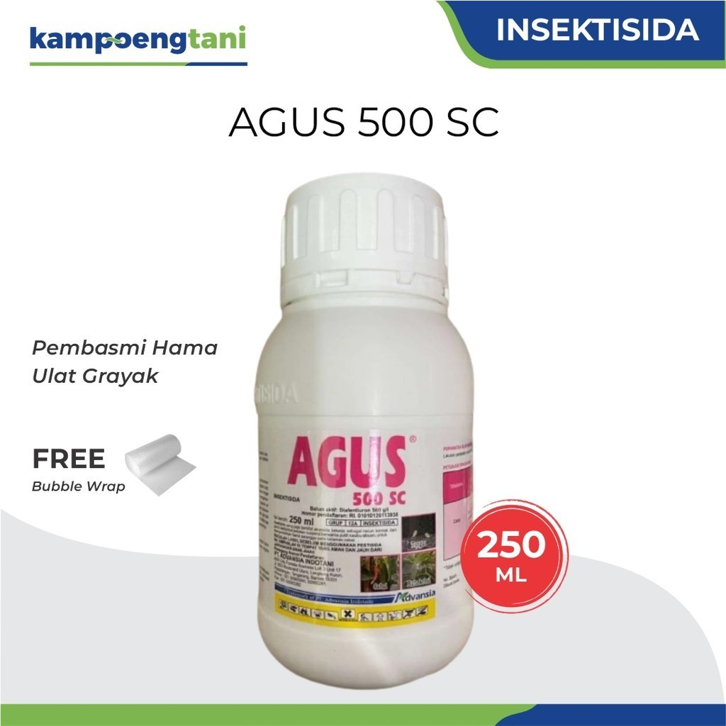 Jual Insektisida Agus 500SC 250 ml Diafentiuron Pembasmi Hama Kutu ...