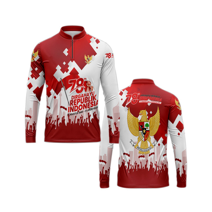 Jual kaos baju 17 agustus HUT RI ke 78 art 6 Fullprint 3D terbaru 2023// PRODUK MURAH PROMO SALE ...