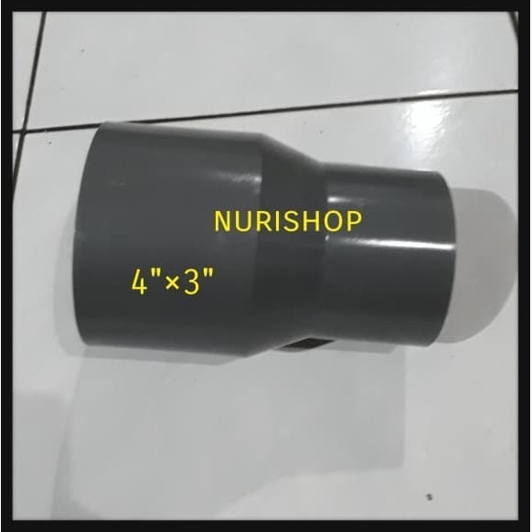 Jual Reducer 4" x 3" inch RUCIKA/ Reducing socket/ vlok sok/ flok sock ...